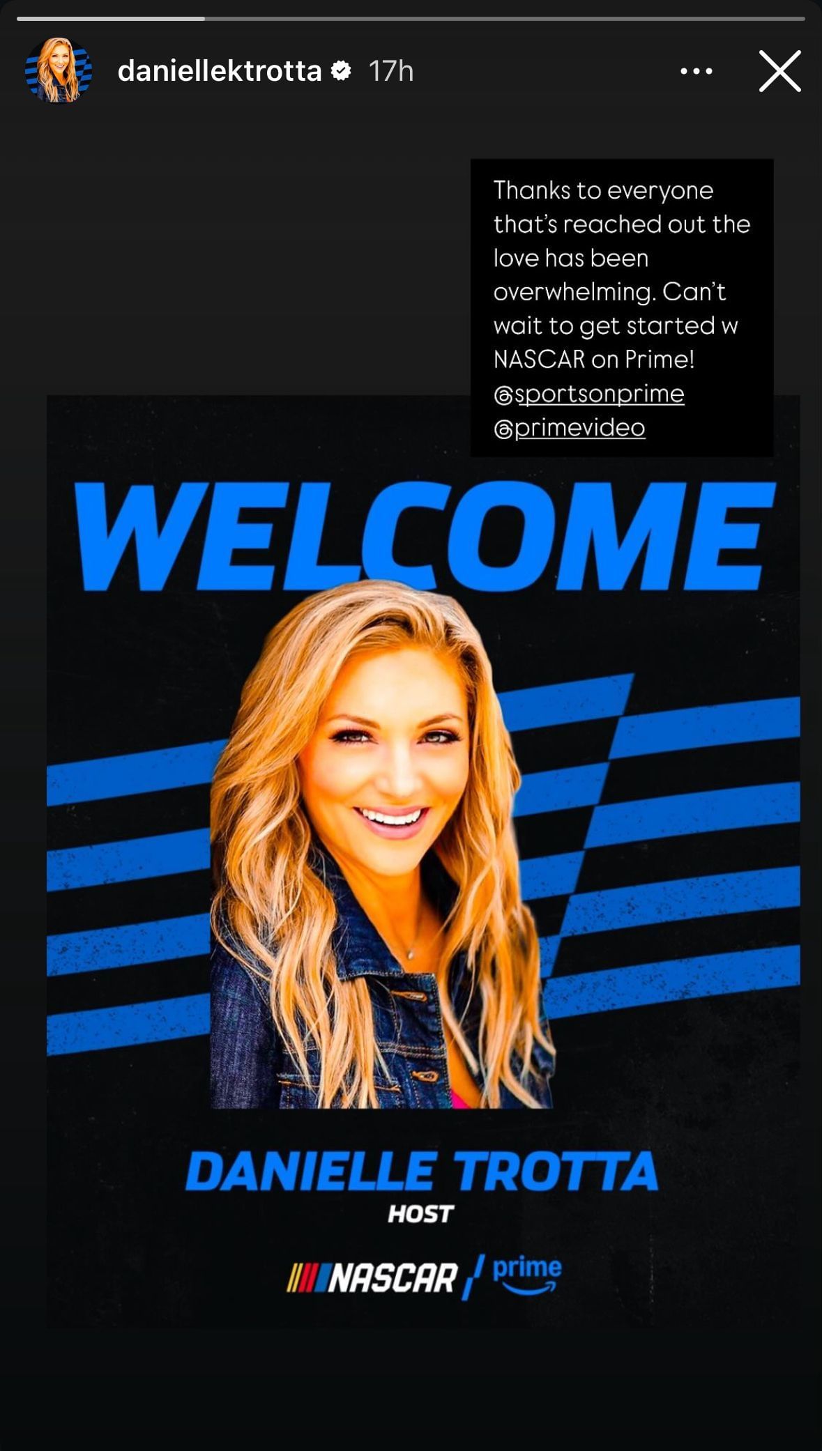 Danielle Trotta expresses gratitude for "overwhelming" support as she ...