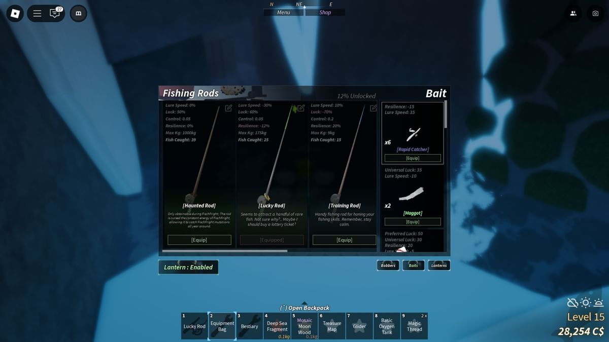 How to catch Colossal Squid in Fisch