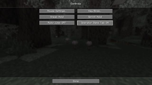 How to get operator utilities tab in Minecraft Java Edition
