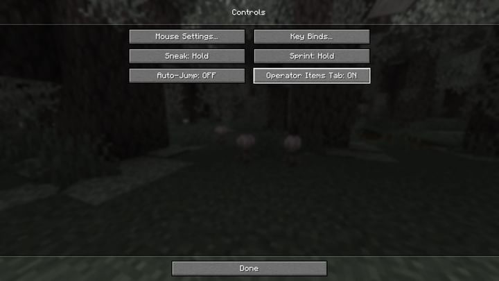 How to get operator utilities tab in Minecraft Java Edition