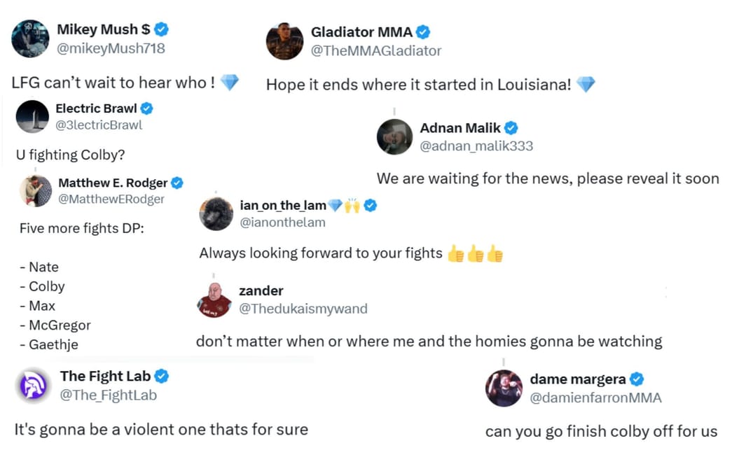 "Can you go finish Colby off for us" - Fans react to Dustin Poirier's ...