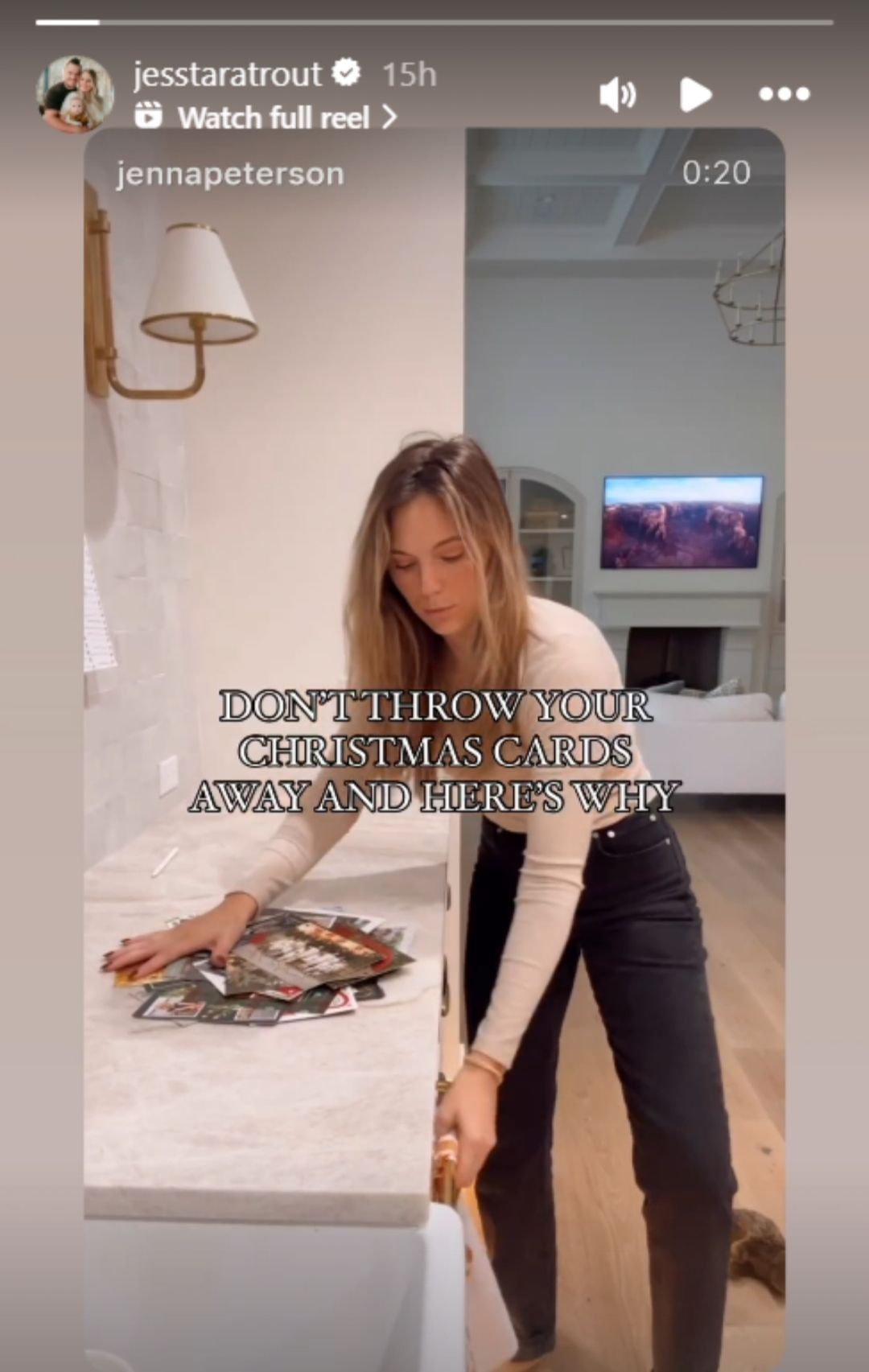 Mike Trout's wife Jessica shares thoughtful holiday tradition of ...