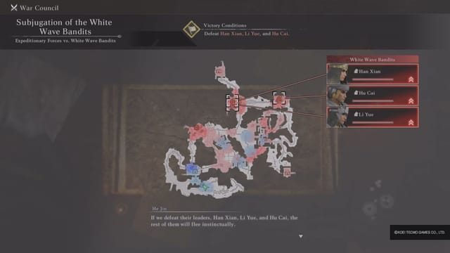 Dynasty Warriors Origins: Subjugation of the White Wave Bandits guide ...