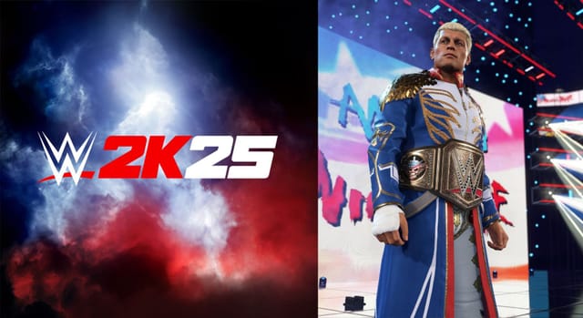 Who is on the cover for WWE 2K25?