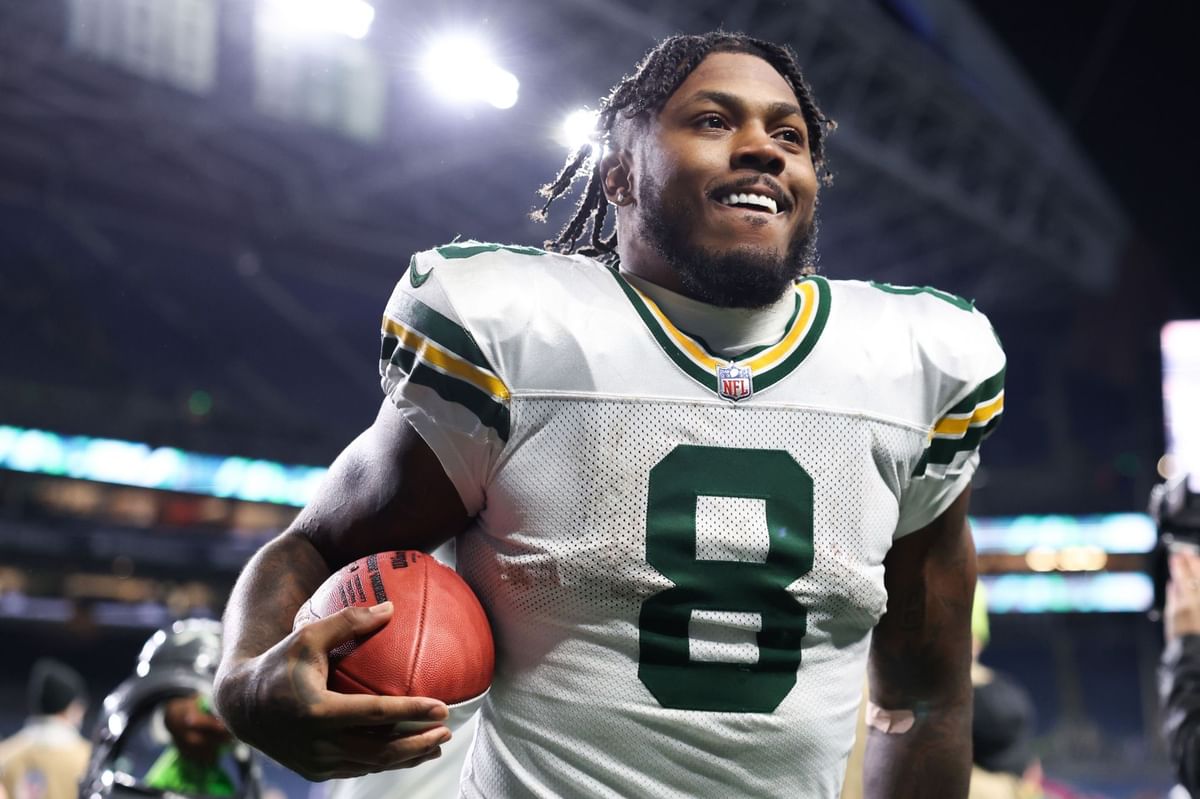 Is Josh Jacobs playing today vs Bears? Exploring Packers RB's status ...