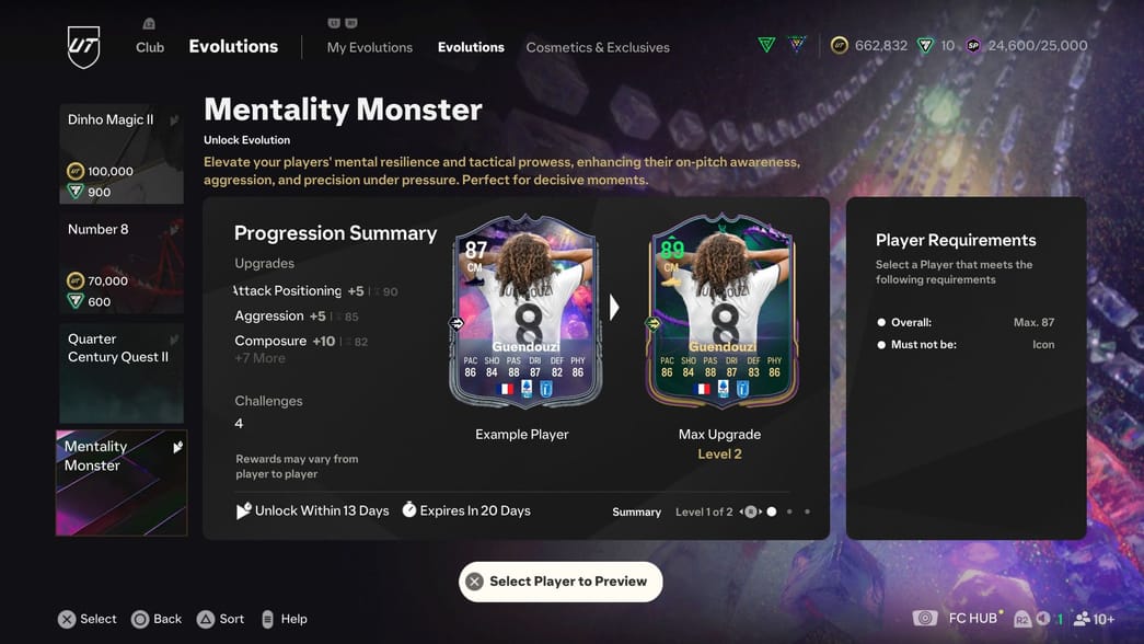 EA FC 25 Mentality Monster Evolution guide: Best players to use, all upgrades, requirements, and ...