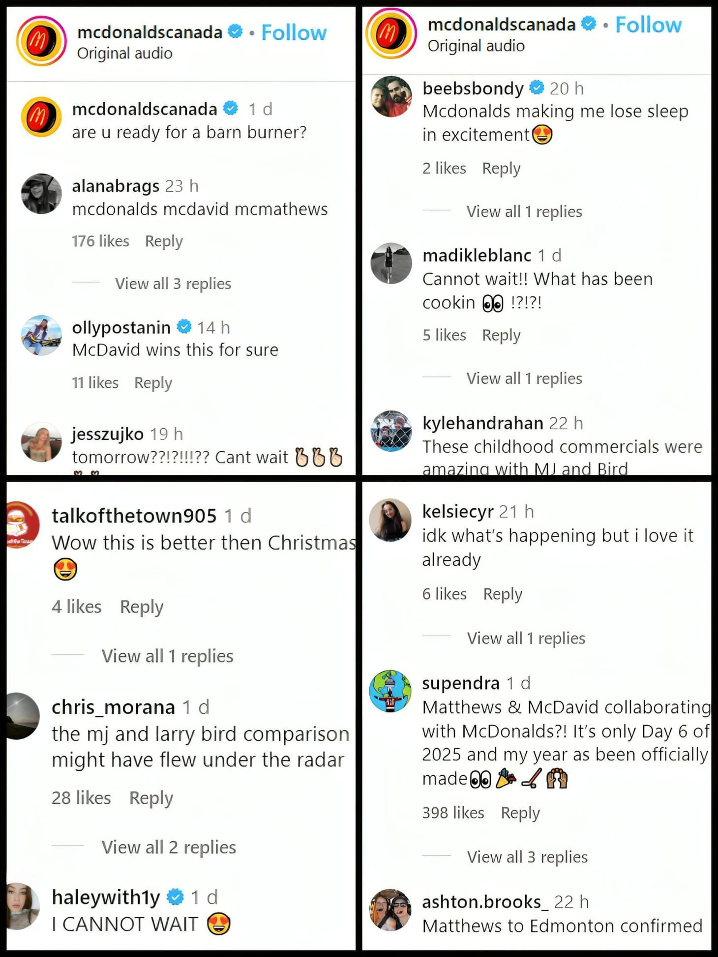 Connor McDavid: “Love it” "Better than Christmas": NHL fans go wild as ...