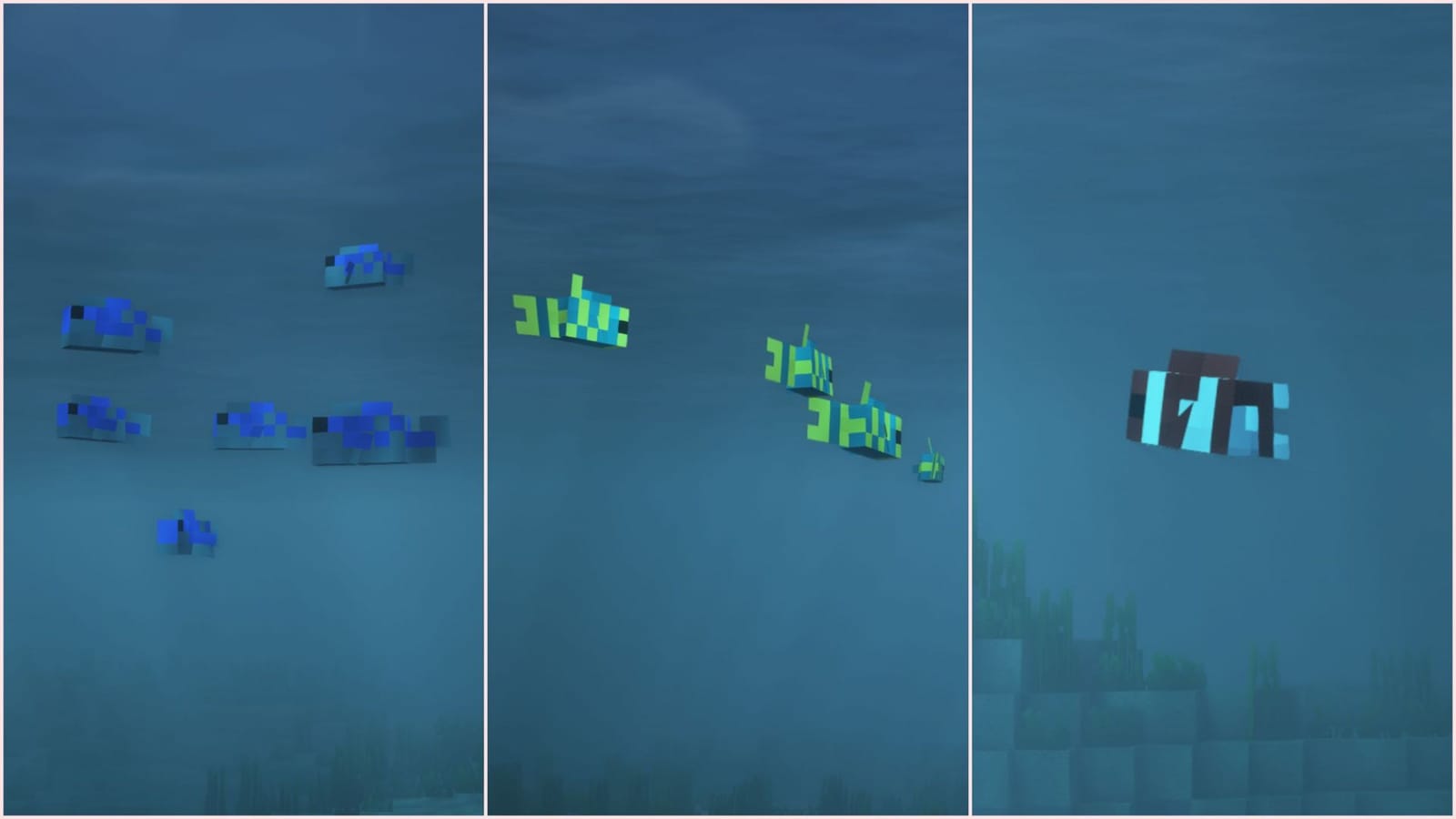 Top 4 mobs with most variants in Minecraft