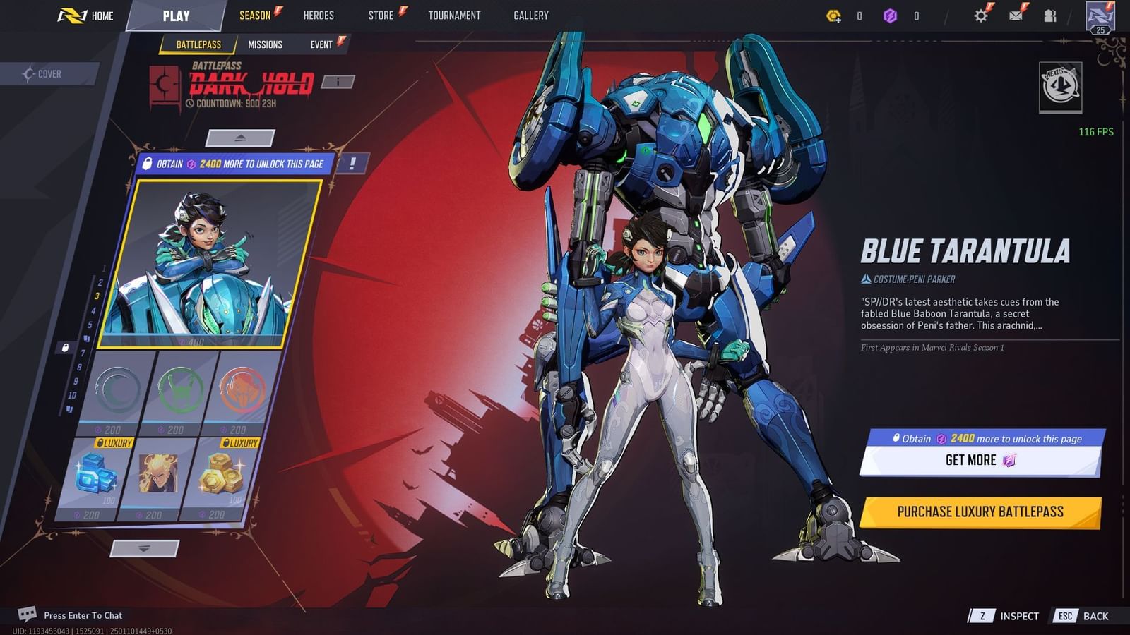 Marvel Rivals Season 1 Battle Pass: Price, what's included, and is it ...