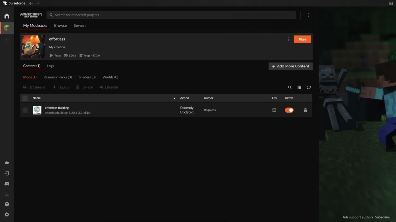 Minecraft Effortless Building mod: Features, installation guide, and more