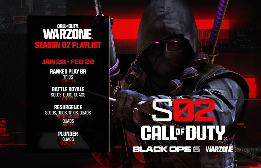Warzone playlist update (January 28, 2025 - February 20, 2025 ...