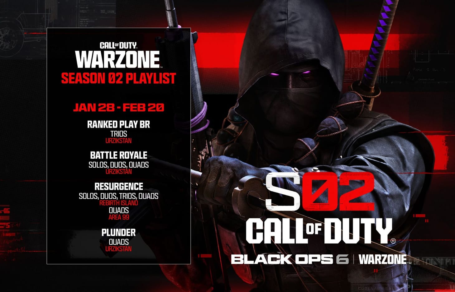 Warzone playlist update (January 28, 2025 - February 20, 2025 ...