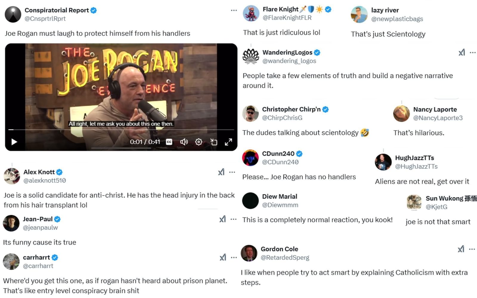 "A solid candidate for anti-Christ" - Fans react to Joe Rogan's six ...