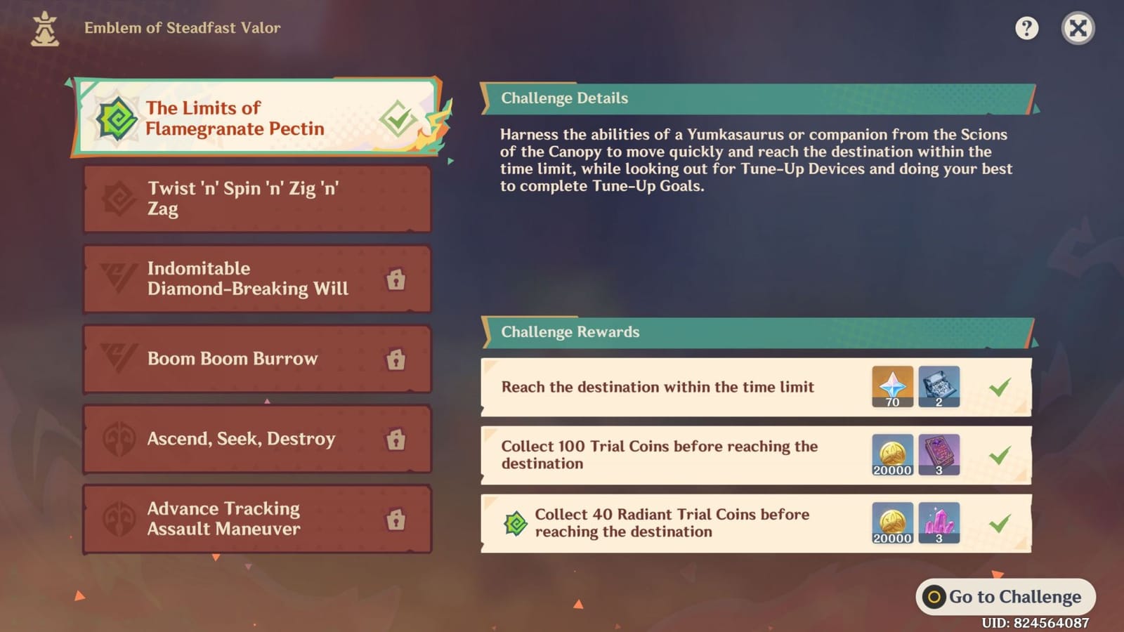 Genshin Impact Emblem of Steadfast Valor event guide