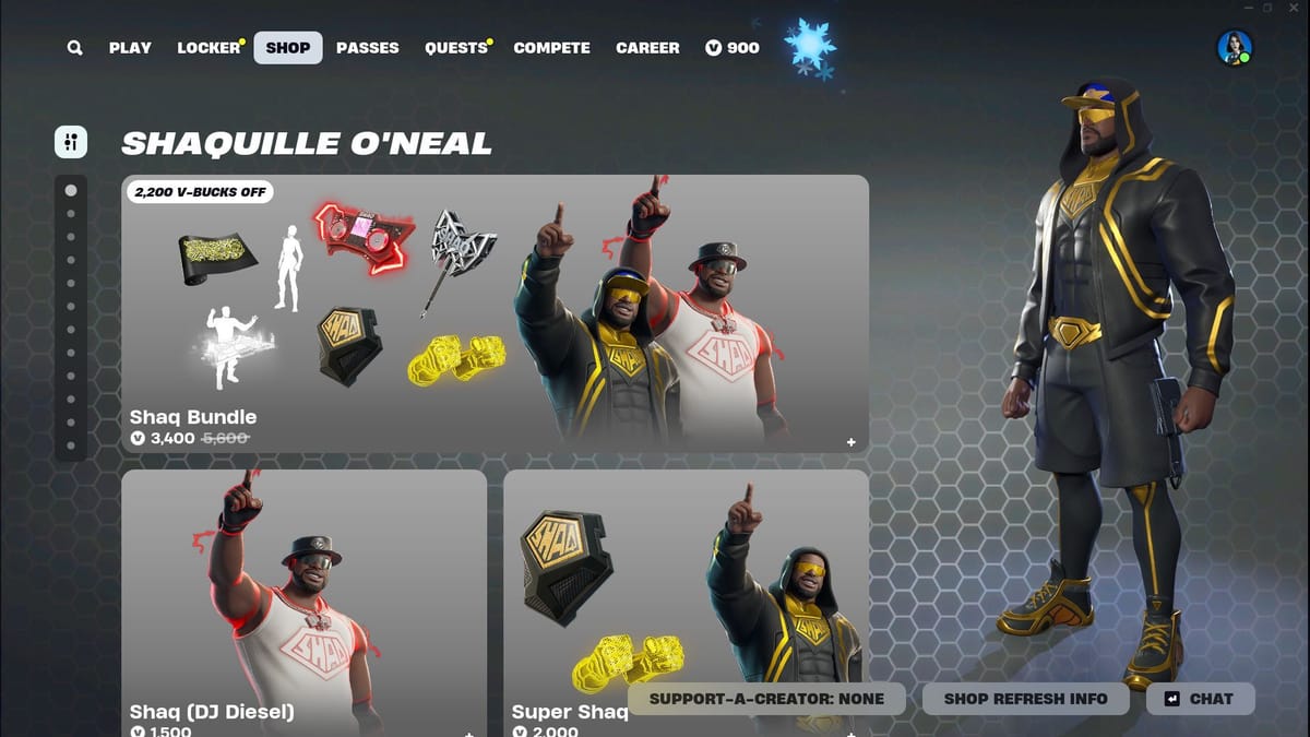 How to get the Shaq skin in Fortnite