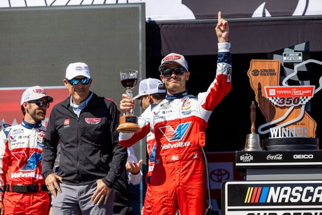 Kyle Larson gives “huge thank you” to his midget car owner after a ...