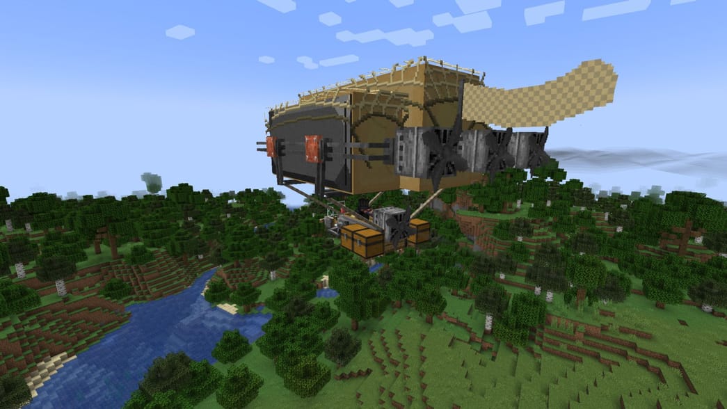 4 best Minecraft airship mods