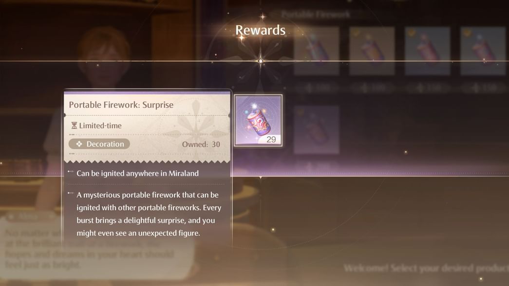 Infinity Nikki: How to set off "Portable Firework: Surprise" 30 times