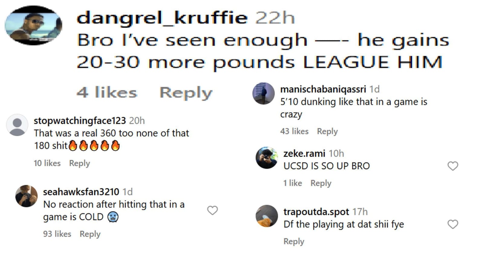 "Bro I’ve seen enough": Hoops fans react to UCSD commit Uriah Tenette's ...