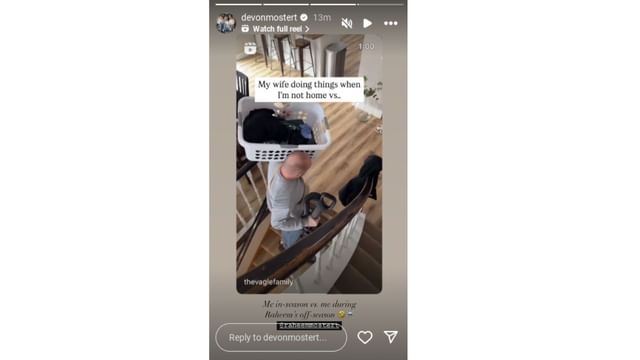 Raheem Mostert: IN PHOTOS: Raheem Mostert's wife Devon activates ...