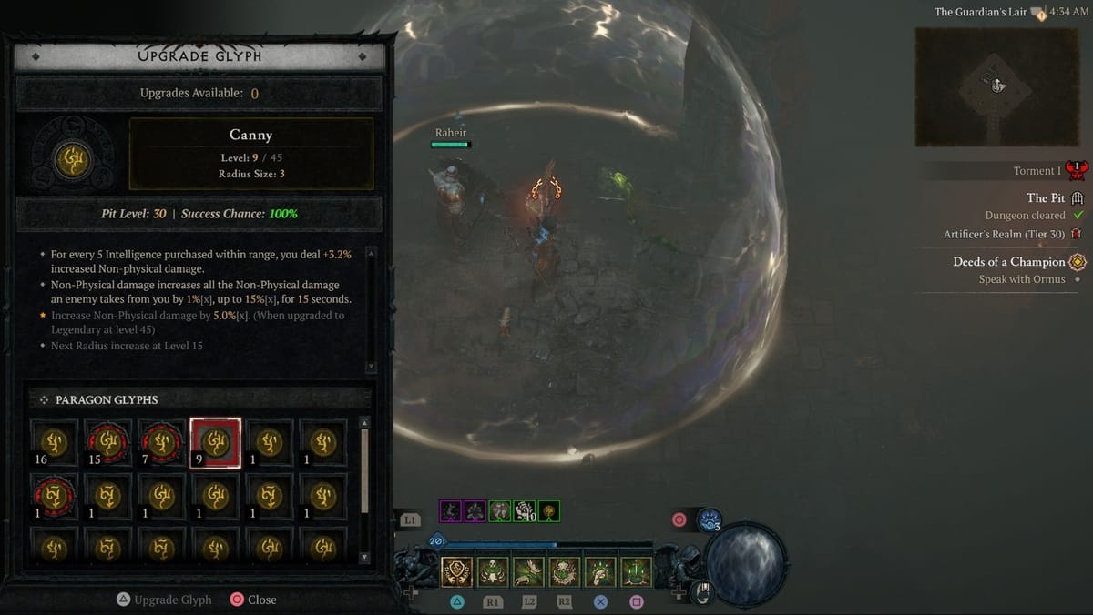 Diablo 4: How to level Glyphs fast