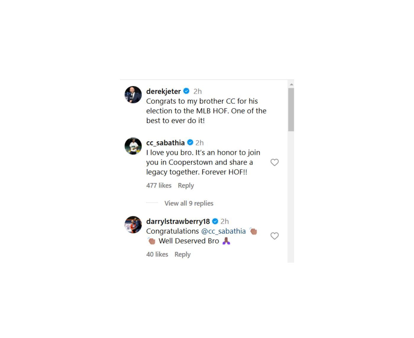 CC Sabathia makes his feelings known about 'sharing legacy' with Derek ...