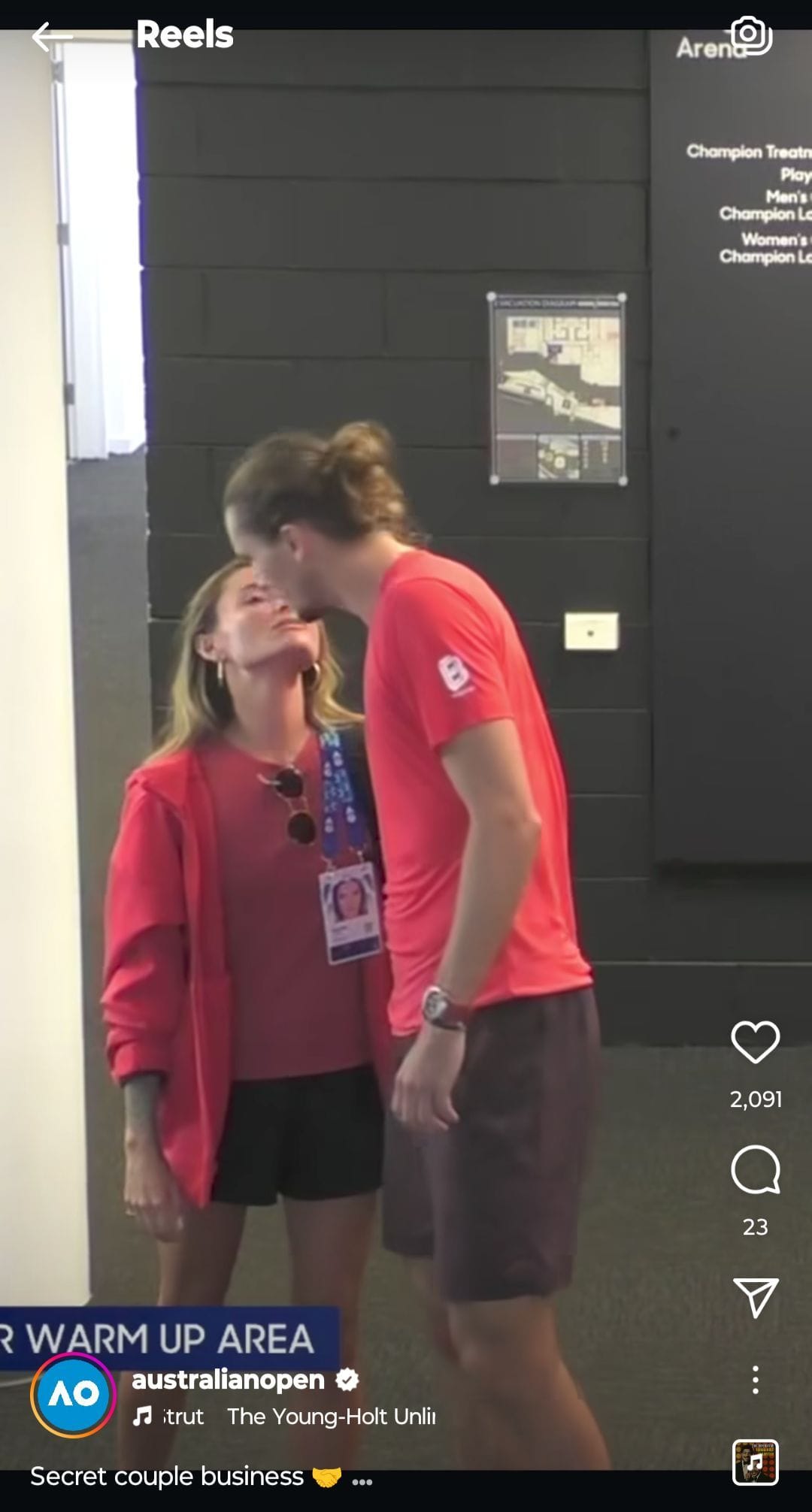 Alexander Zverev and girlfriend Sophia Thomalla share affectionate ...