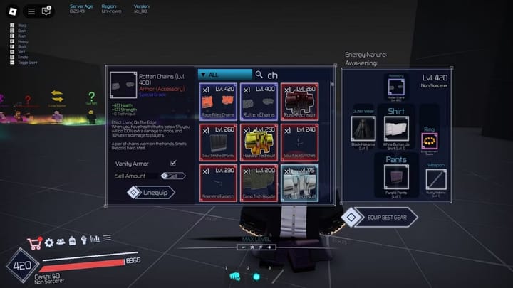 Jujutsu Infinite Gear guide: All Gear and how to get them