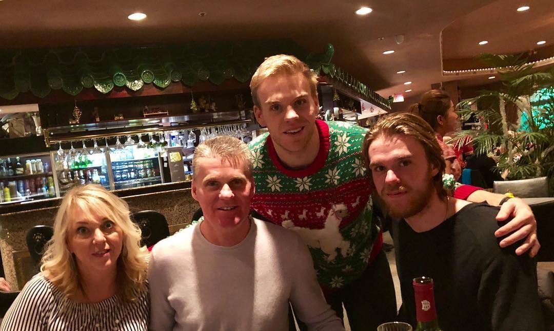 Who are Connor McDavid's parents, Brian and Kelly McDavid?