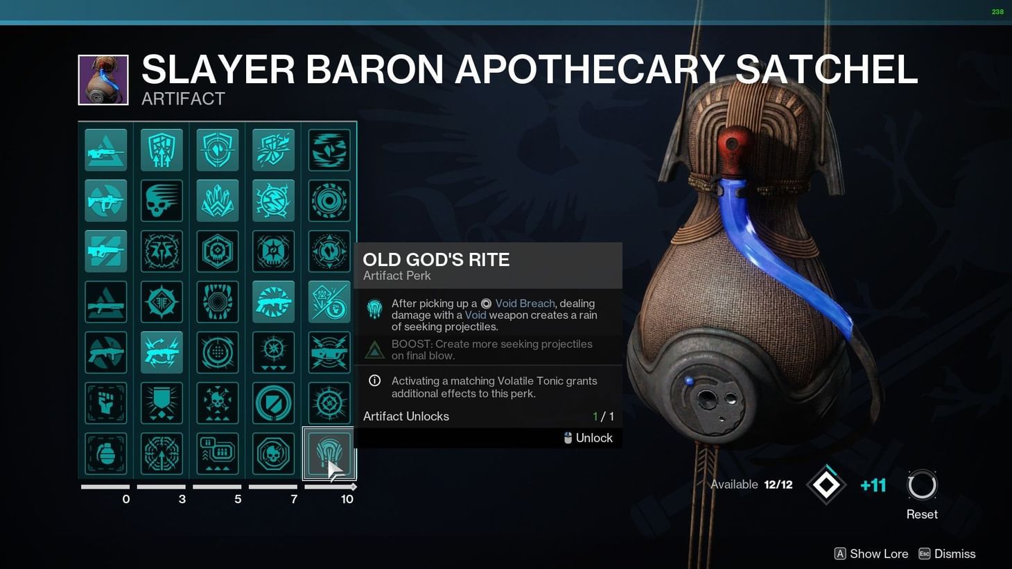 All new Artifact perks in Destiny 2 Revenant Act III