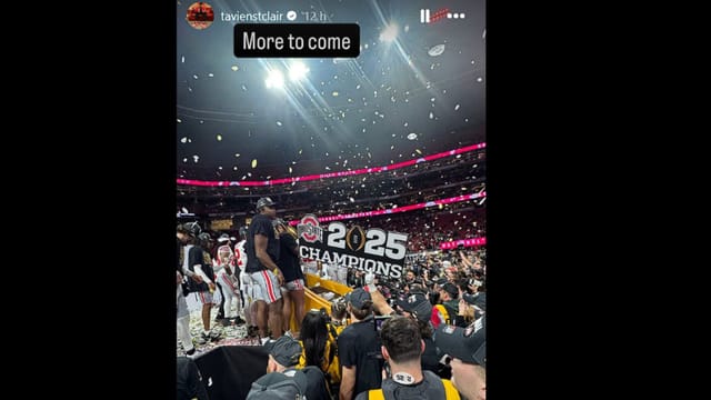 5-star signee Tavien St. Clair shares 3-word reaction to Ohio State's ...