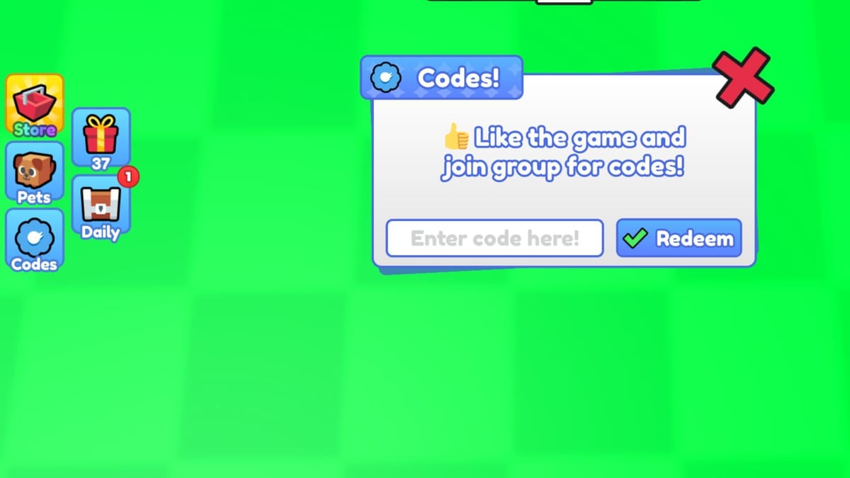 Logo Block Race codes