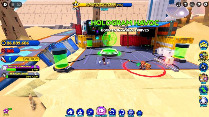 Sonic Speed Simulator Hologram Havoc guide
