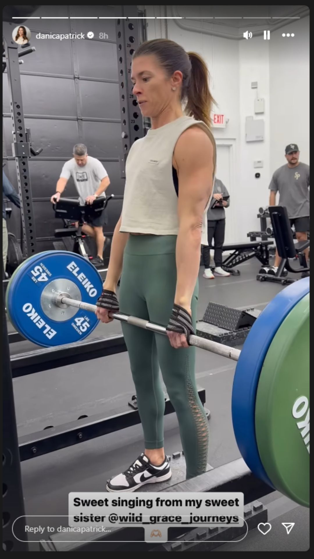 Danica Patrick shares glimpses of her intense lower-body workout ...