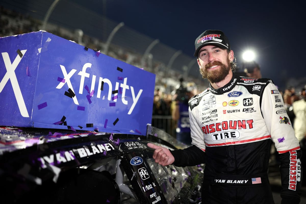 Ryan Blaney NASCAR Wins, Poles, Top 10's and more