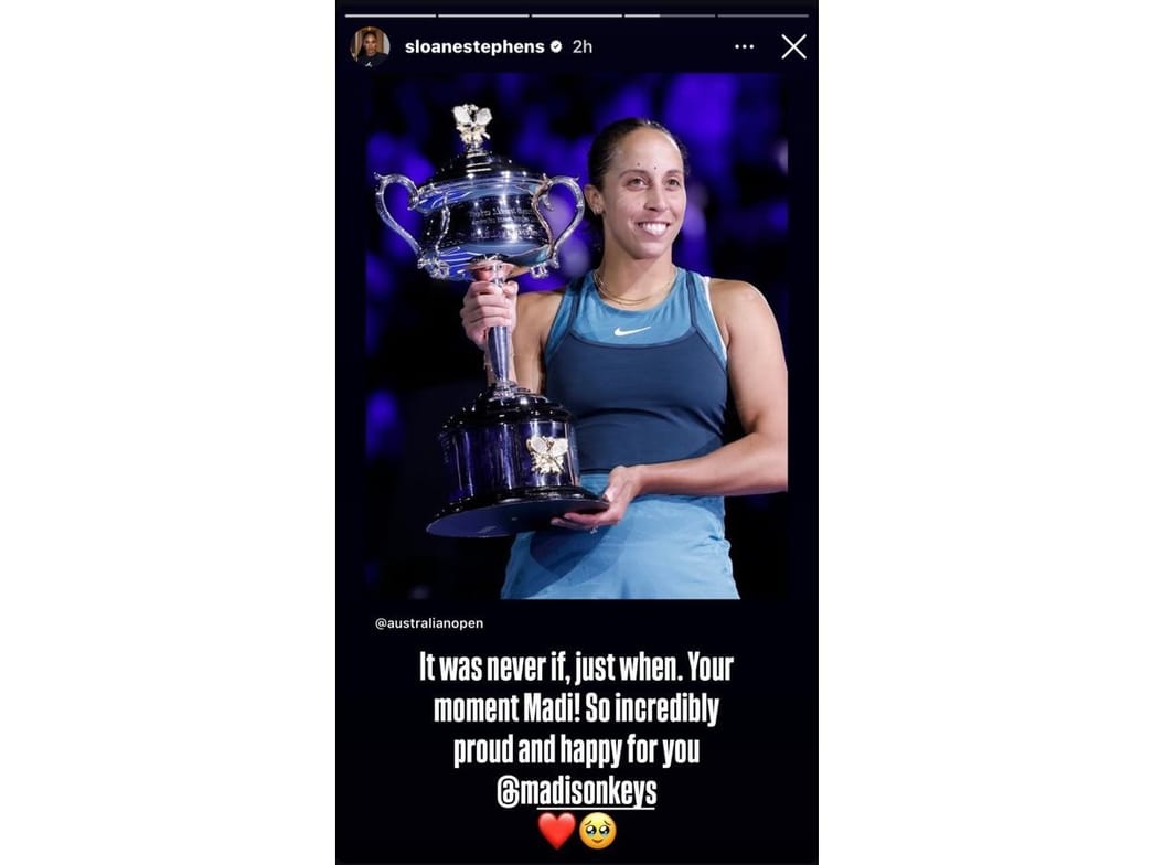 Madison Keys' bride squad at wedding to husband Bjorn send their love ...