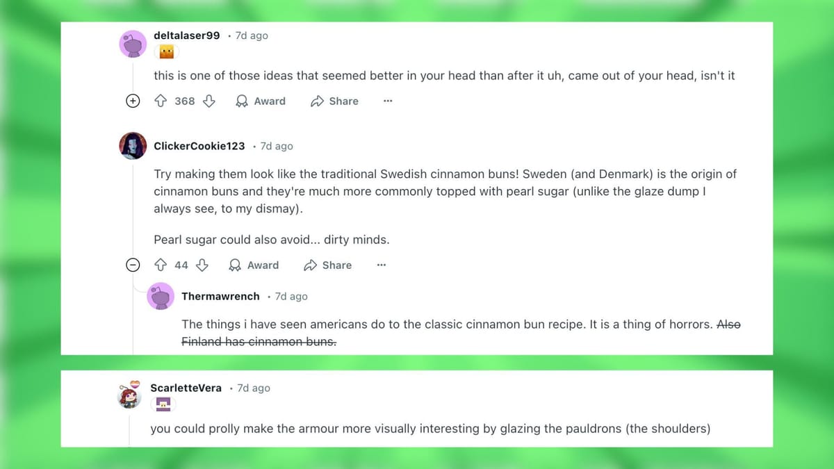 Minecraft player turns Ancient Debris block and armor into cinnamon rolls
