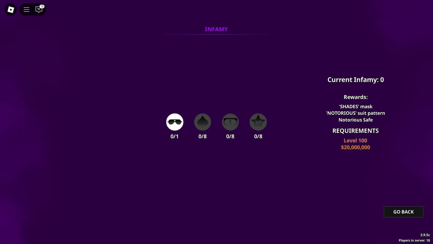 How to play Notoriety: A Payday Experience