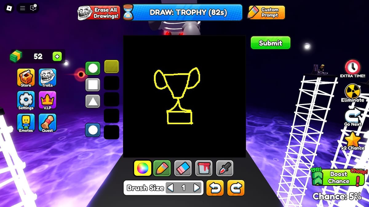 How to play Draw or Oof