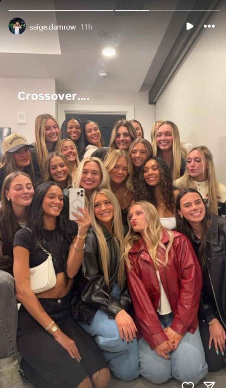 Nebraska Volleyball's Harper Murray turns up the glamor with former ...