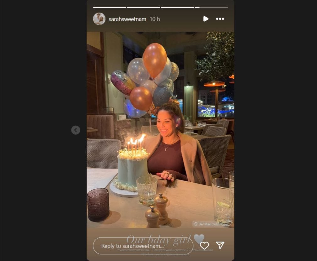 "Our bday girl": Erik Gudbranson's wife Sarah joins other Columbus Blue ...