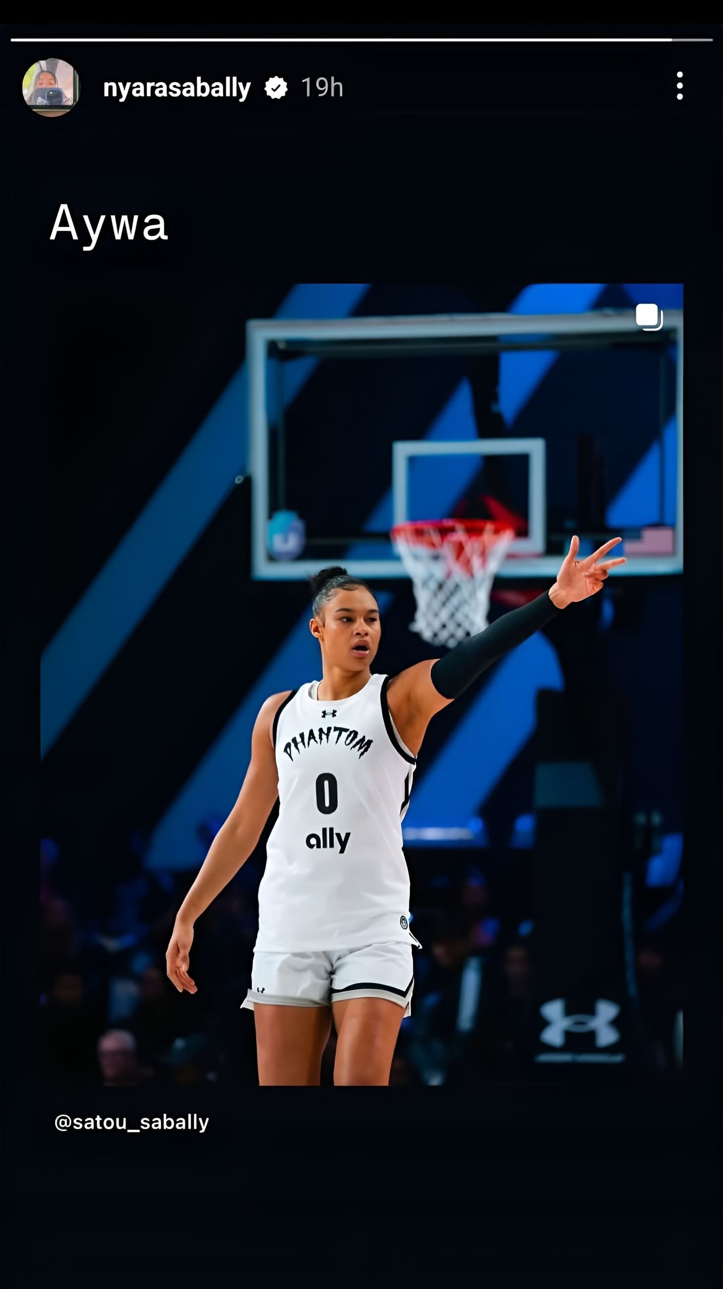 Satou Sabally's sister Nyara Sabally drops one-word reaction in Arabic ...