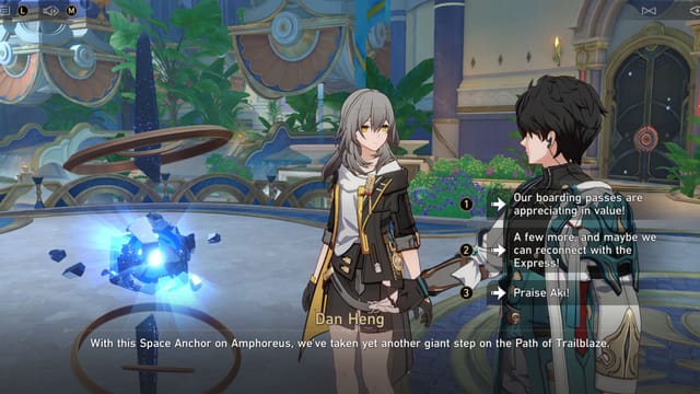 How to reach Amphoreus in Honkai Star Rail