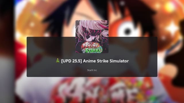 Anime Strike Simulator Mini update 25.5 patch notes: New potions ...