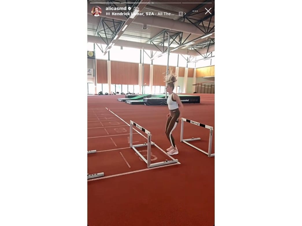 Alica Schmidt shares glimpse of her intense training session amid 2025 ...