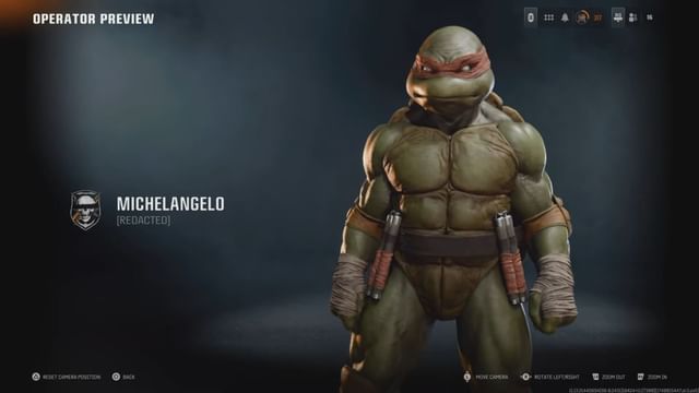 Michelangelo Teenage Mutant Ninja Turtles Tracer Pack in Warzone and ...