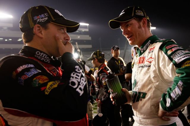 Dale Earnhardt Jr. drops two-word reaction from early racing days with NASCAR legend Tony Stewart