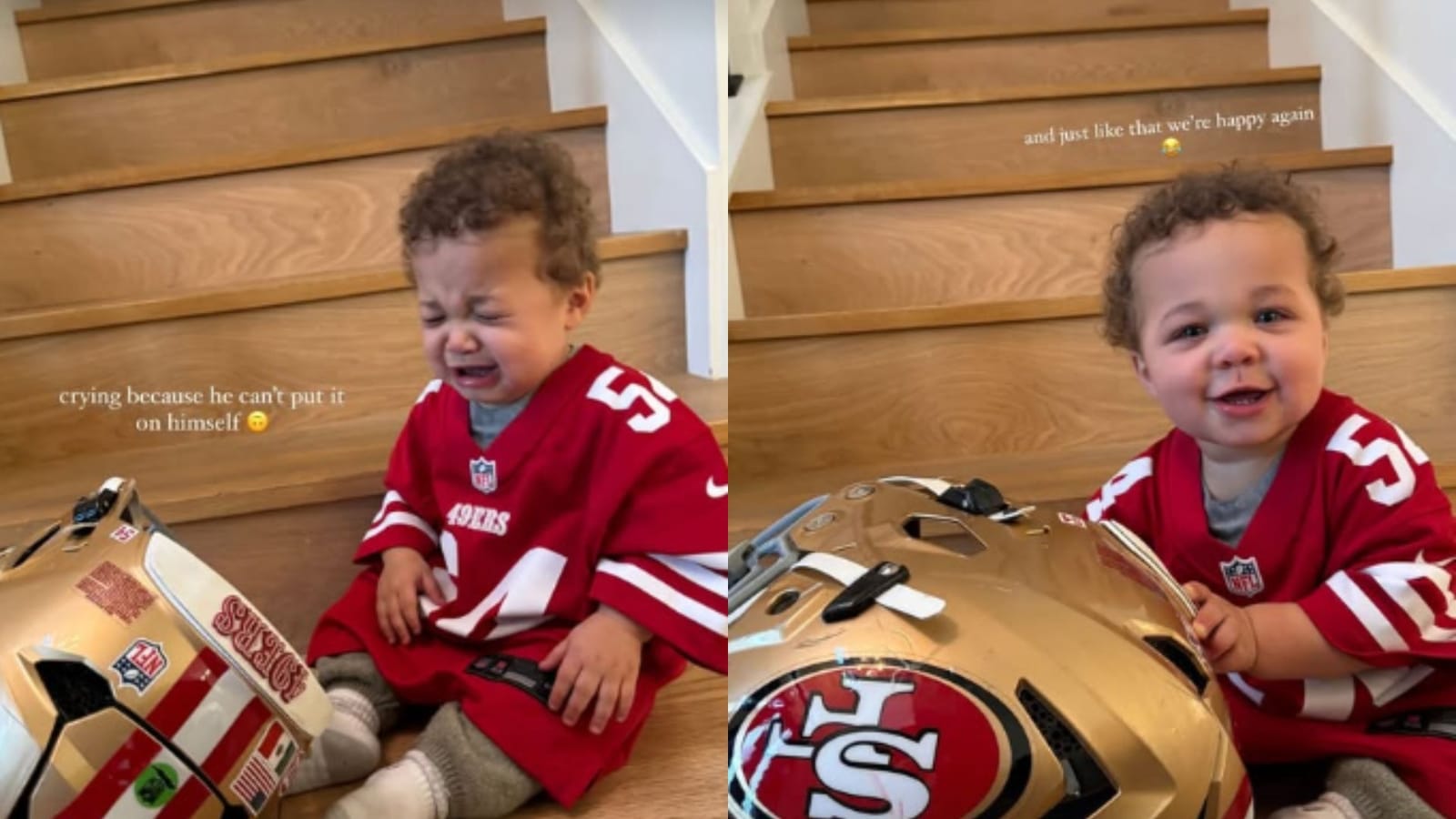 IN PHOTOS: Fred Warner’s wife Sydney shares heartwarming moment of son ...