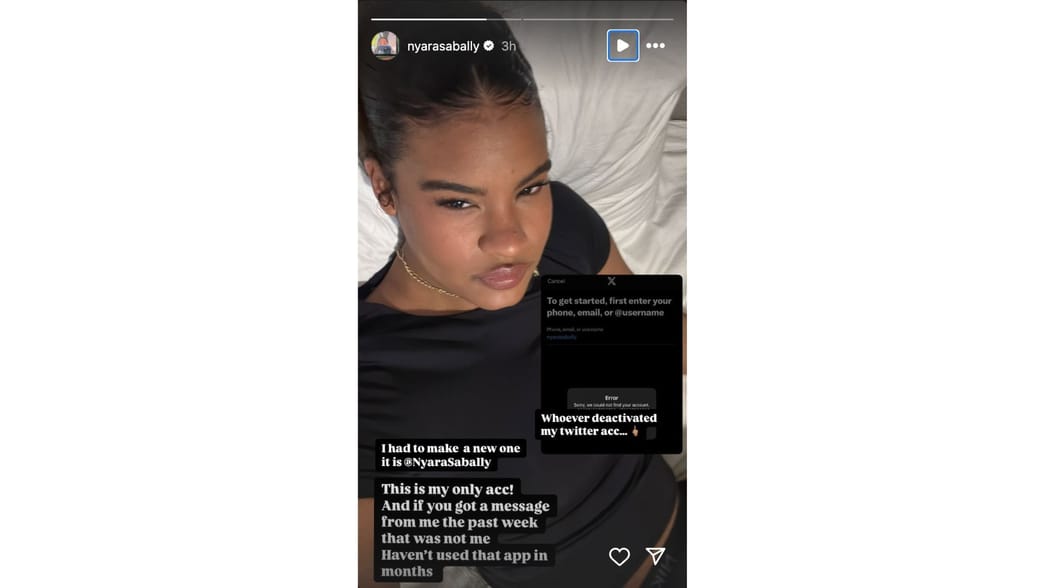 WNBA champ Nyara Sabally posts NSFW gesture as she is forced to create ...