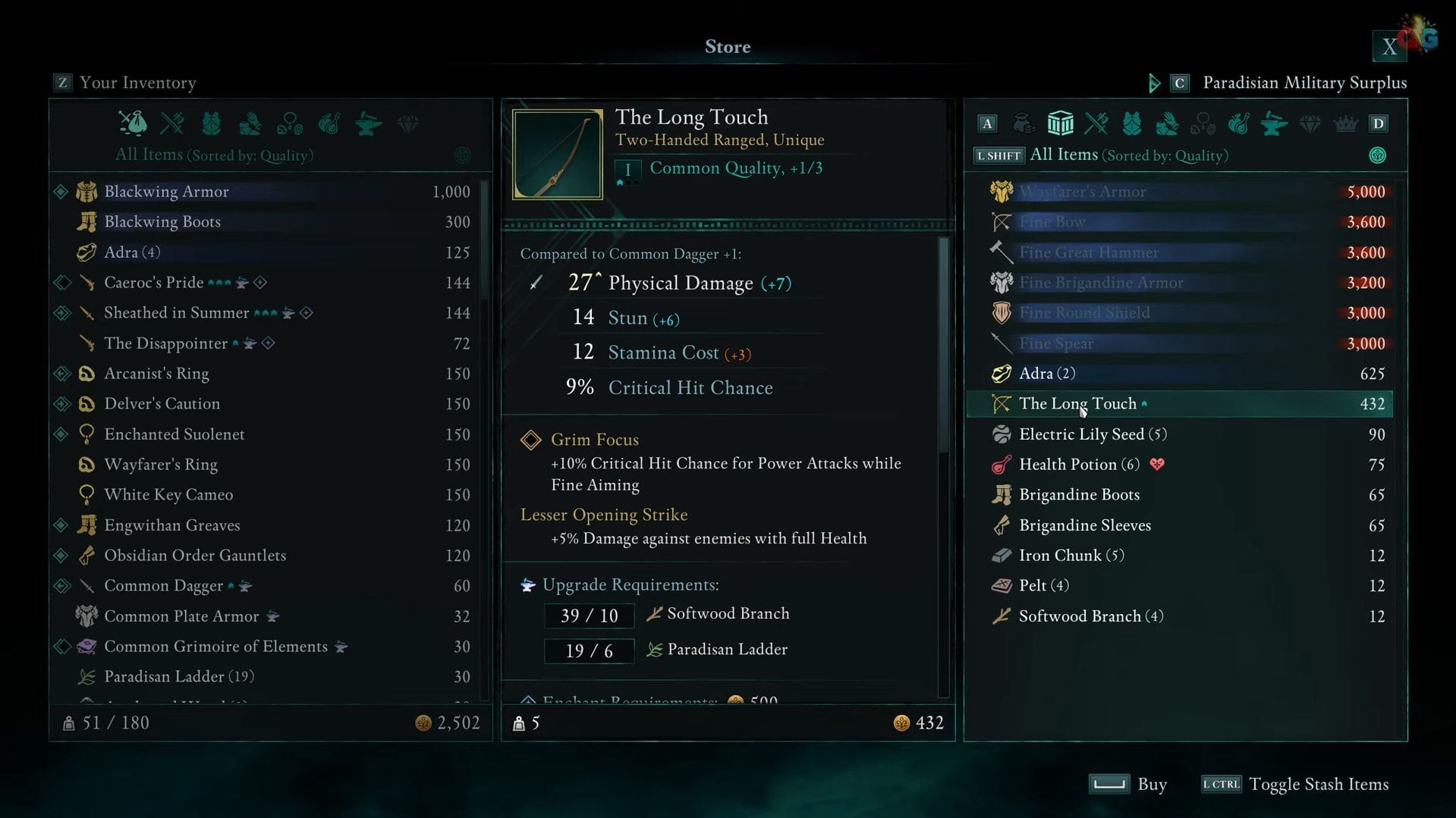 Avowed: 7 best Unique weapons you can get in Dawnshore